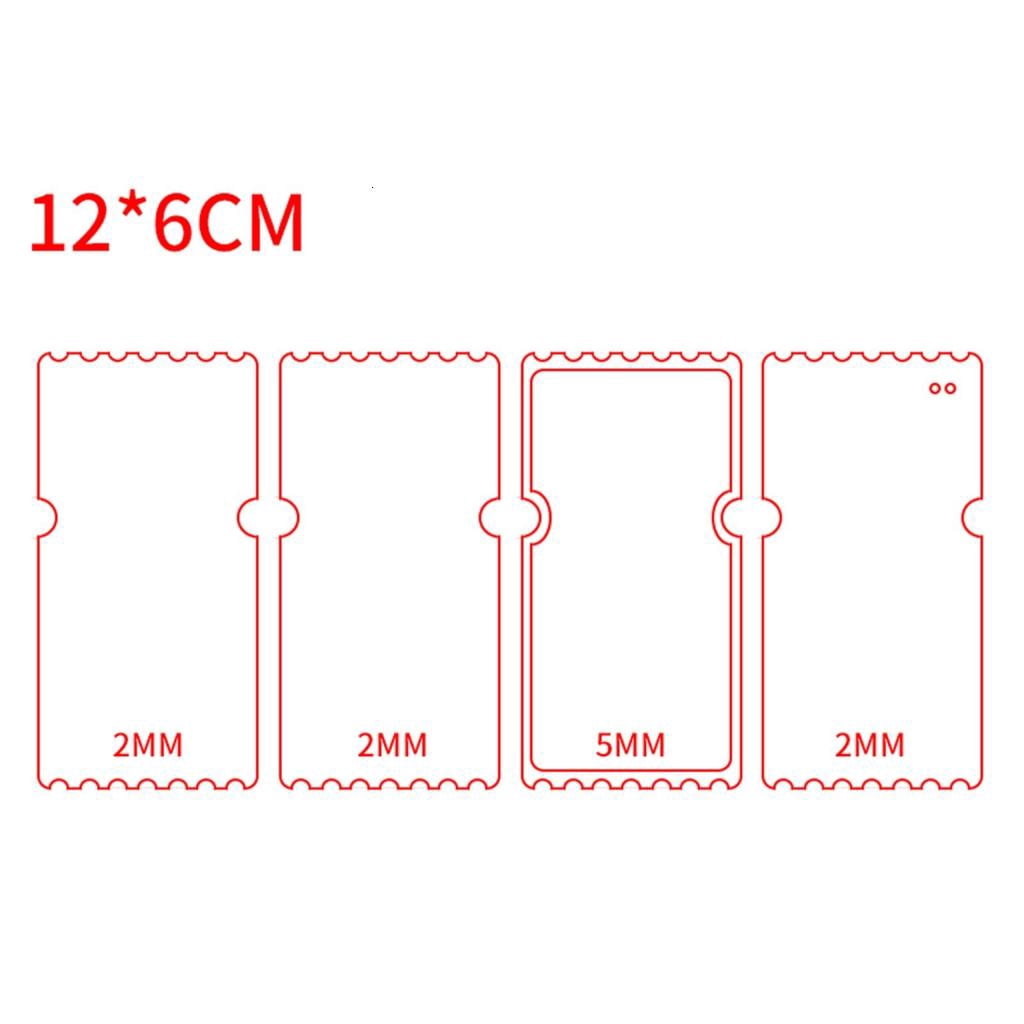 WE-POLUJ DIY Acrylic Quicksand Plates Quicksand Empty Plates DIY Shake ...