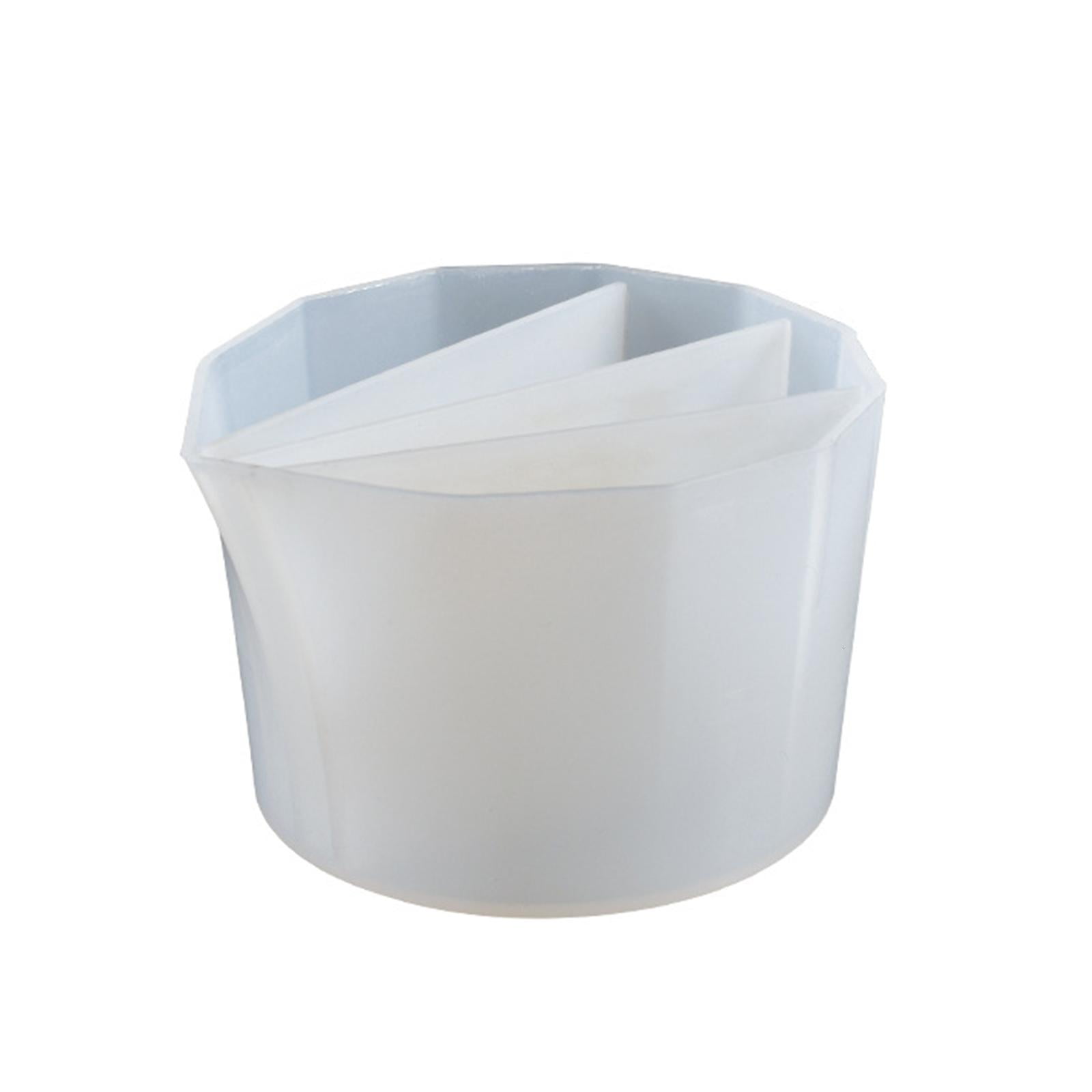 WE-POLUJ DIY Distribution Cup Silicone Cup Pigment Coloring Cup Epoxy ...