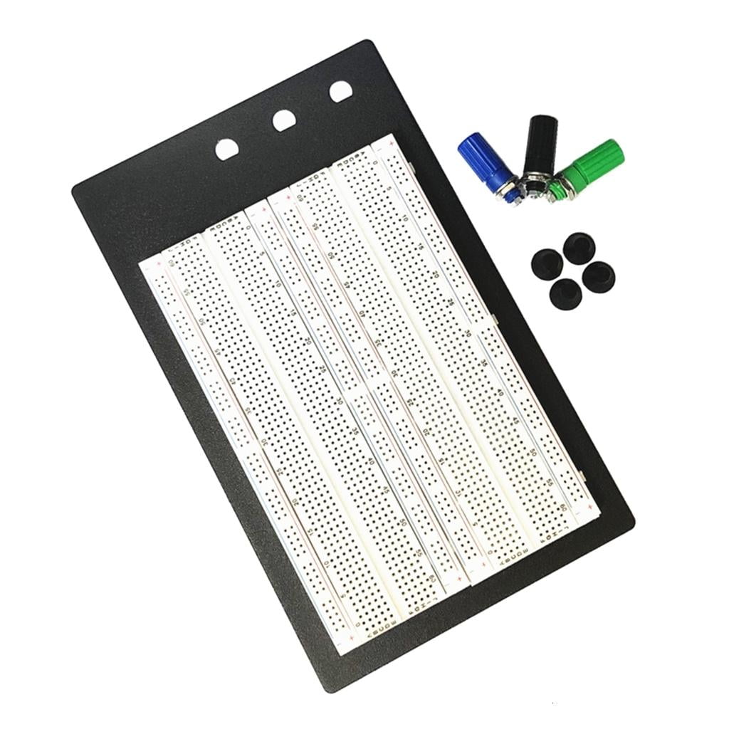WE-POLUJ DIY Test Protoboard 1660 Points Breadboard Solderless PCB Test ...