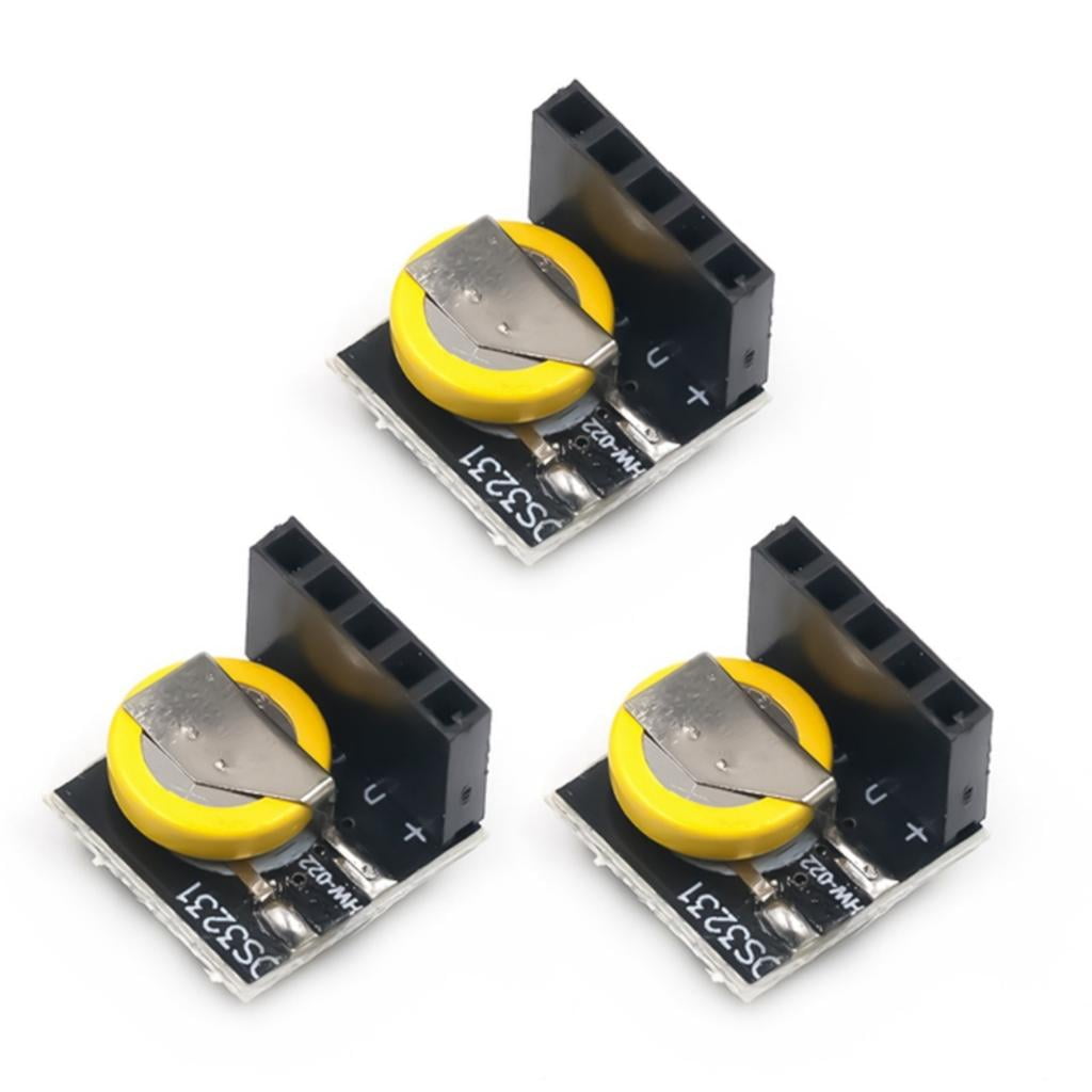 WE-POLUJ DS3231 RTCs Module High Accuracy Real Time Clock Battery ...