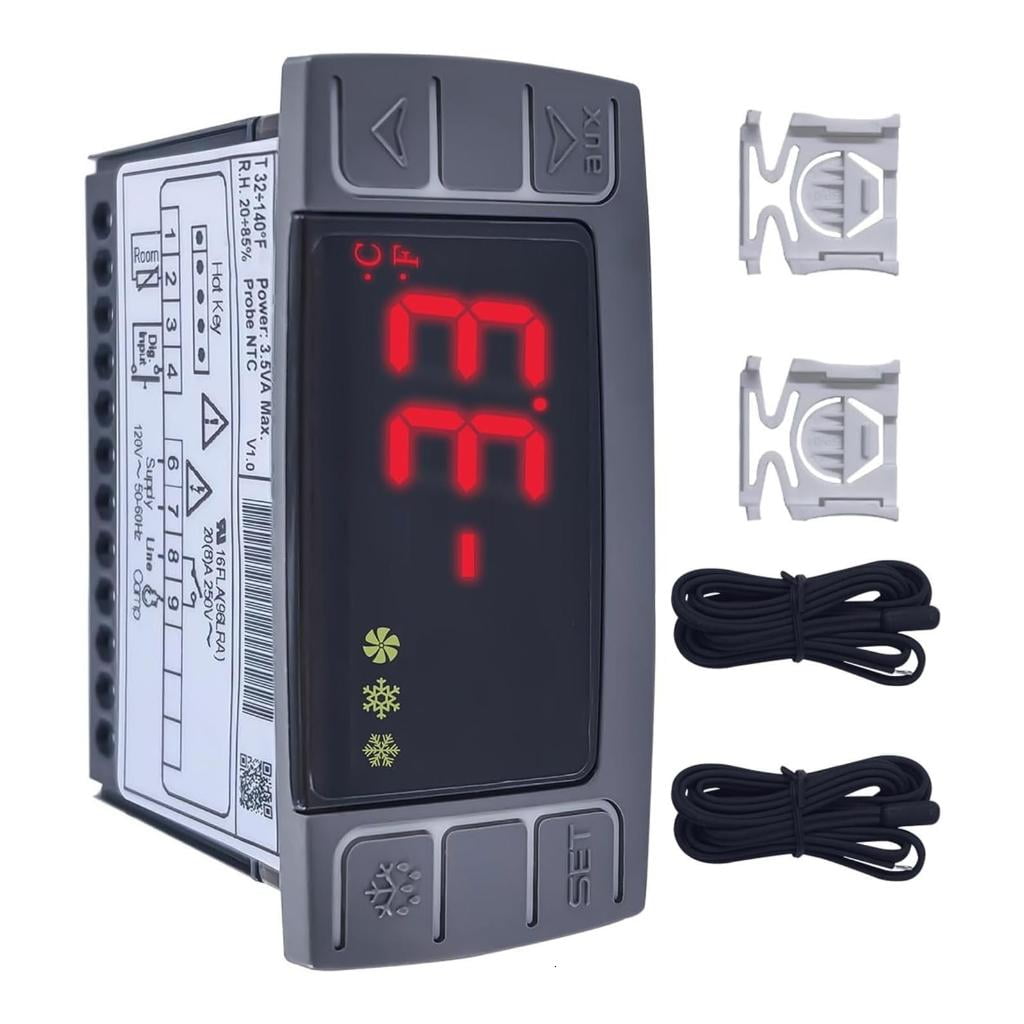 WE-POLUJ Digital Temperature Controller XR02CX4N1F1 For Fridge Freezer ...