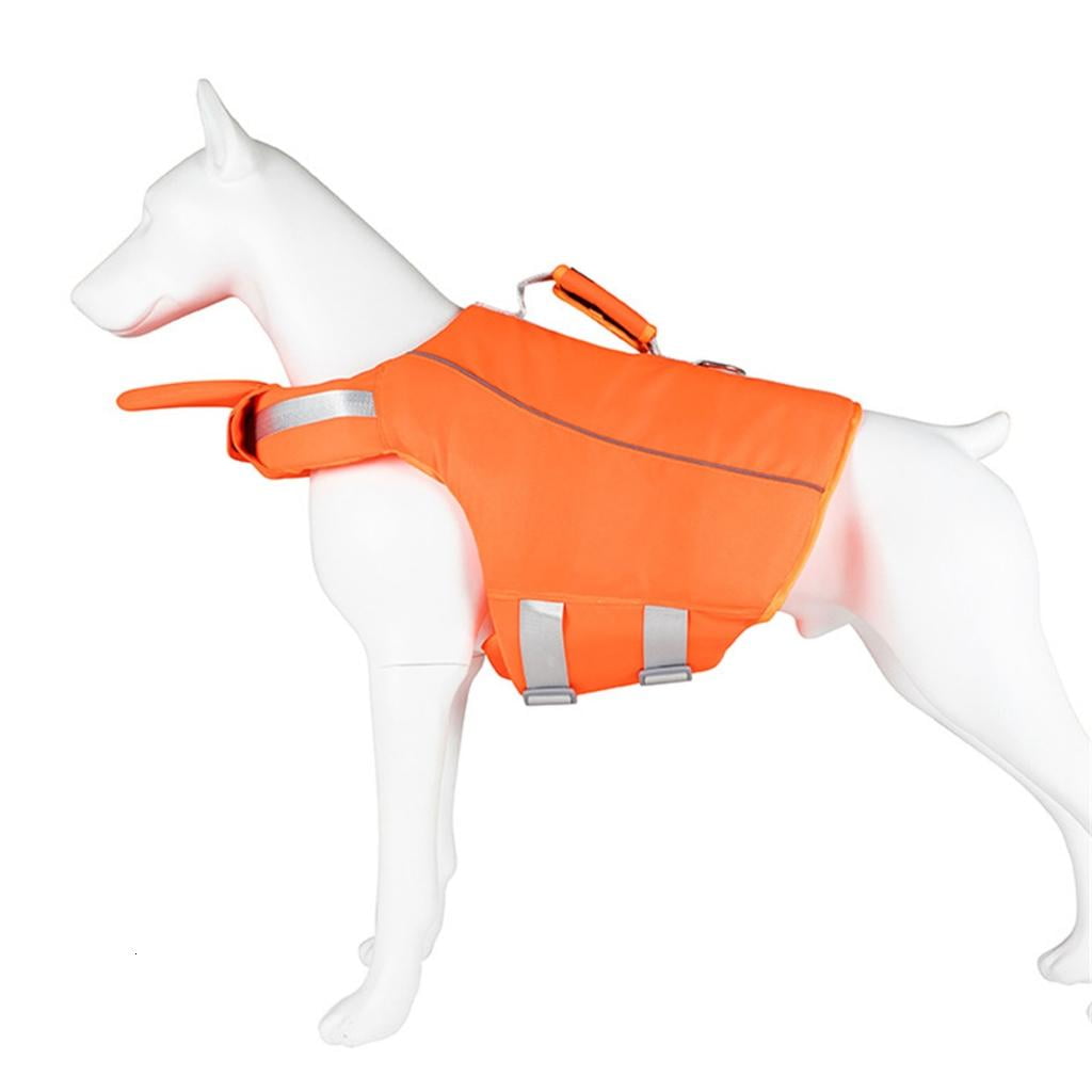 WE-POLUJ Dog Lift Vest with Lift Handle Great Buoyancy Dog Swimwear ...