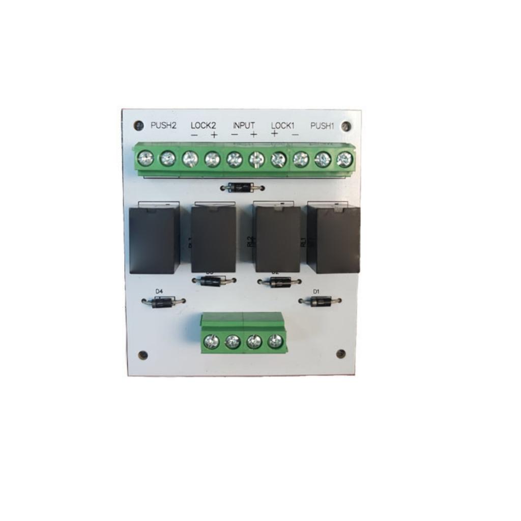 WE-POLUJ Double Door Interlock System Easy Installation Double Door ...
