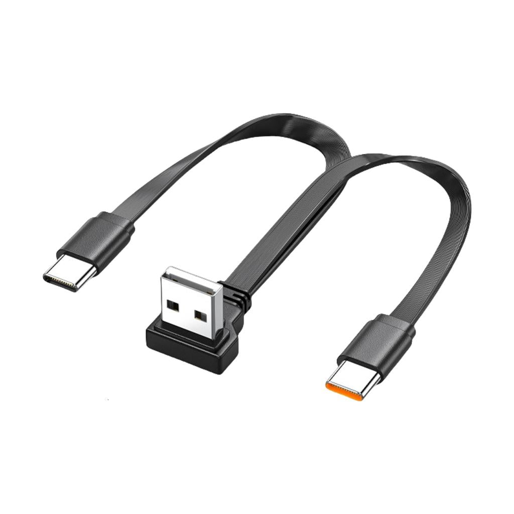WE-POLUJ Double USB C Cable Double Ended USB to USB C Splitter Charging ...