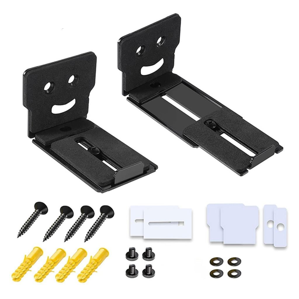 WE-POLUJ Durability Wall Mount Speaker Stand Floating Bracket for ...