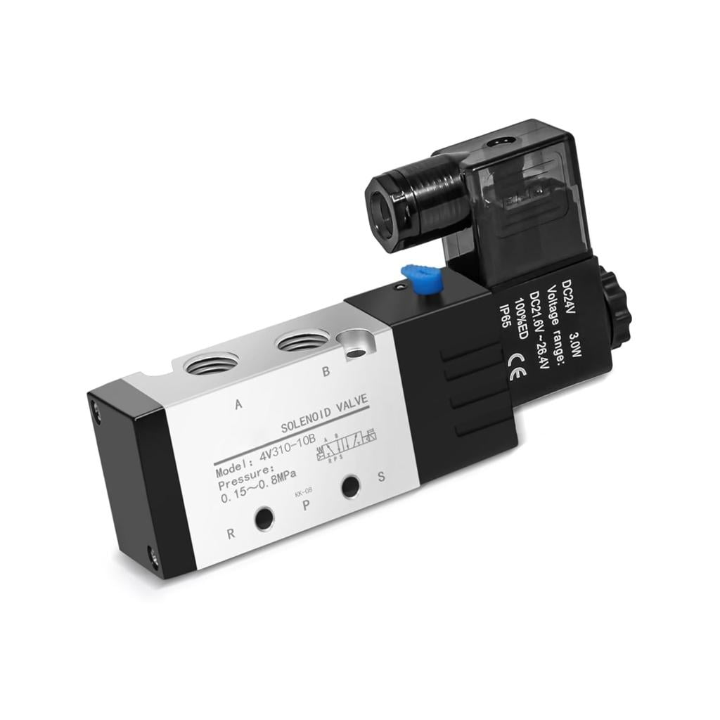WE-POLUJ Electric Control Air Gas Magnetic Valves 4V310-10 24V Electric ...