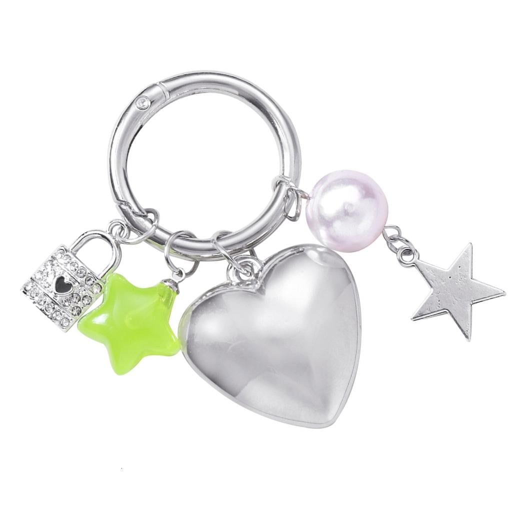 WE-POLUJ Elegant Love Heart Star Key Holder Pendant for Teen Unique Keys Ornament - Walmart.com