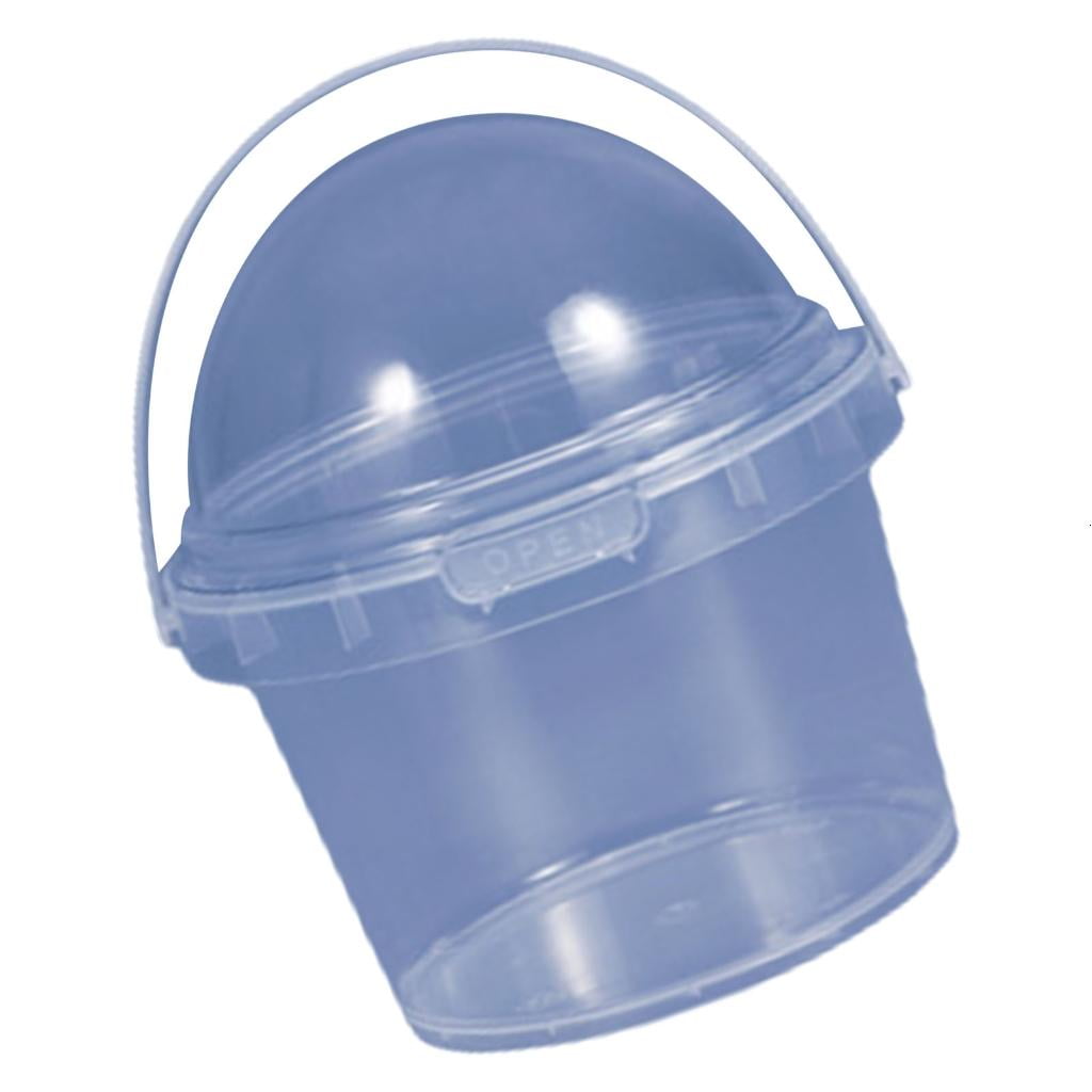 WE-POLUJ Family Size Leak Proof Plastic Storage Container Clear For ...