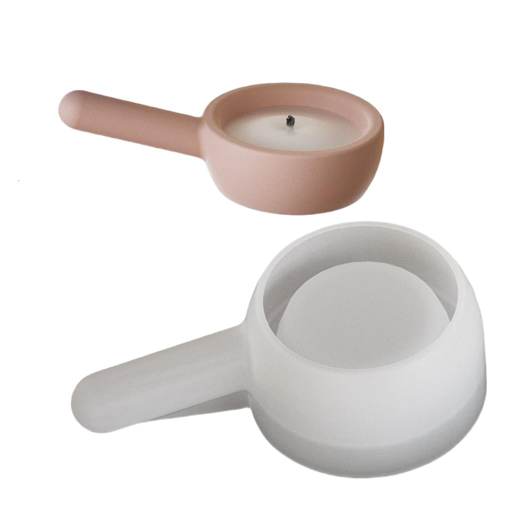 WE-POLUJ Flexible Silicone Frying Pan Shape Mold Suitable For DIY ...