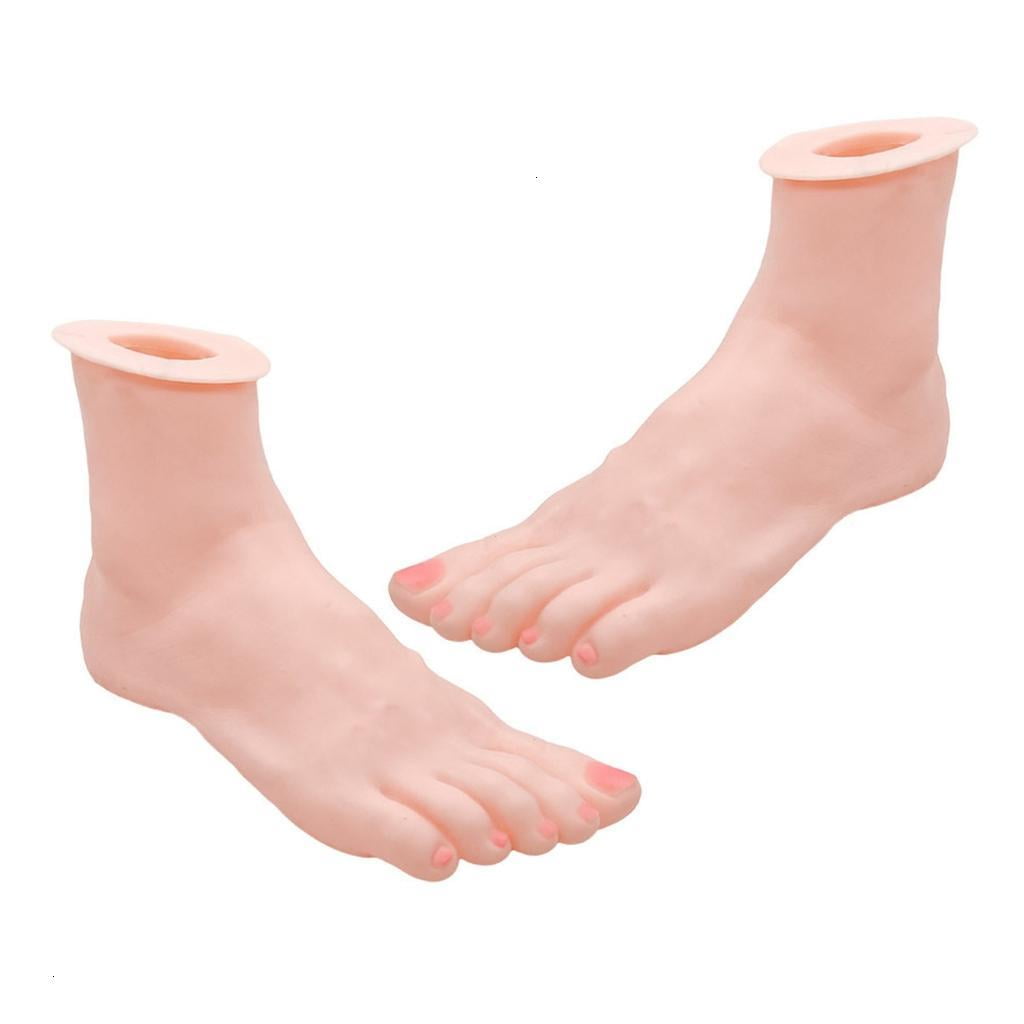 WE-POLUJ Flexible Silicone Hand and Foot Model with Movable Joints for ...