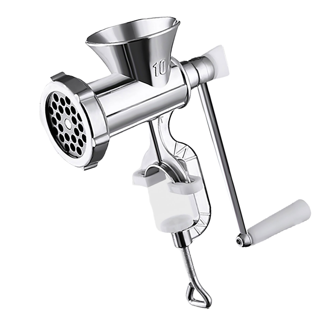 WE-POLUJ Functional Hand Crank Meat Mincer Durable Kitchen Meat Grinder ...