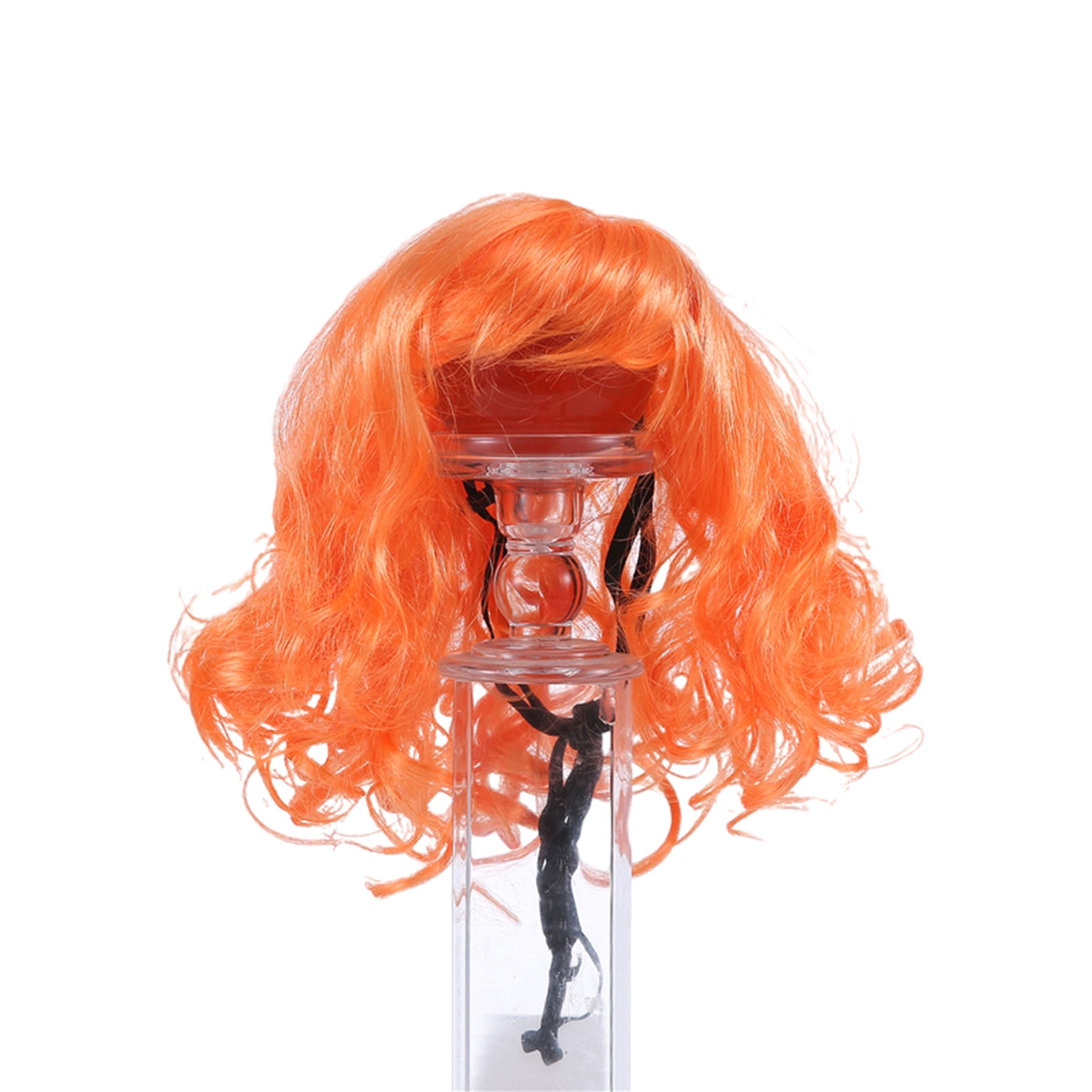 Small Dog Headwear Wigs with Bangs Curls Wigs Pet Birthday Photography ...