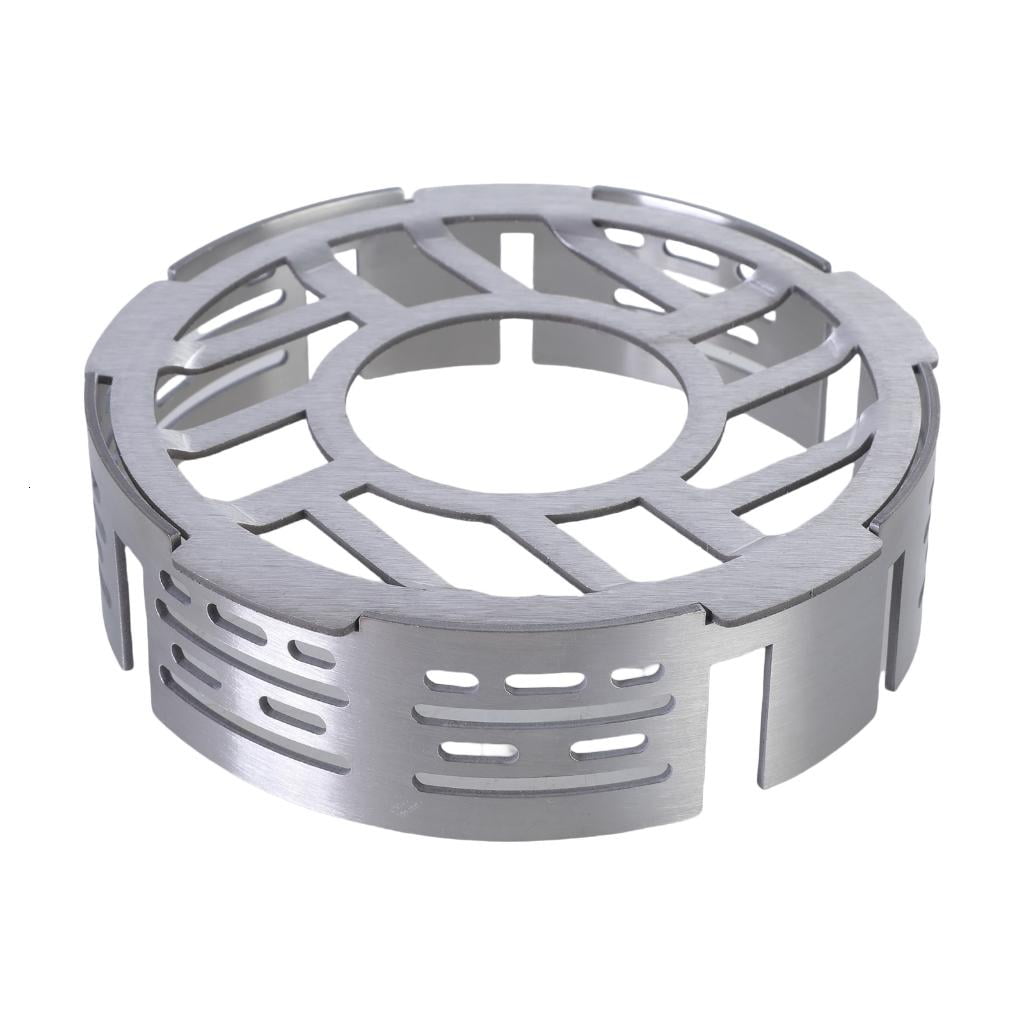 WE-POLUJ Gas Stove Windshield Rings Protects Flame from Wind Metal ...