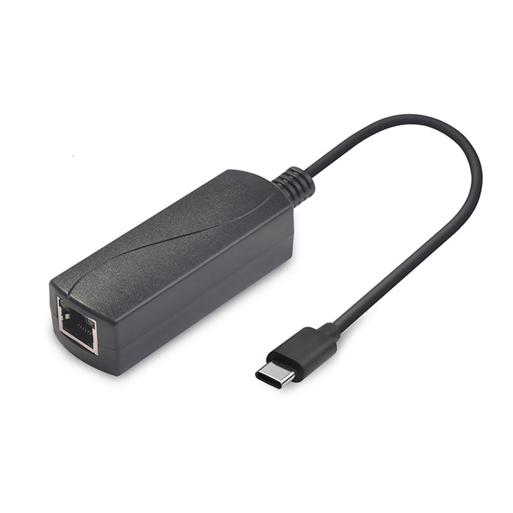 WE-POLUJ Gigabit PoE to USB C Adapter for Phones and Tablets USB C ...