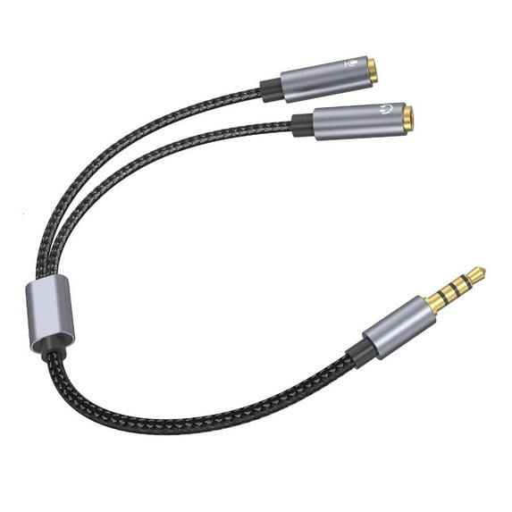 WE-POLUJ Headphones Conversion Cable 3.5mm/USB C Headsets Microphones ...