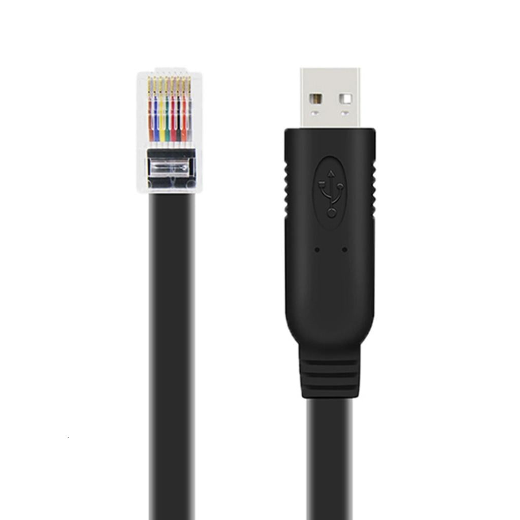 WE-POLUJ High Speed USB Console Cable USB to RJ45 Cable USB To RJ45 ...