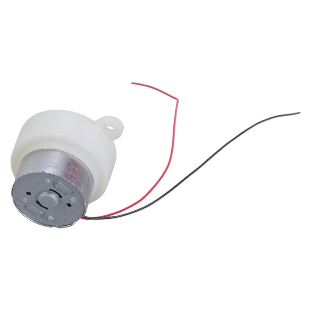 WE-POLUJ High Torque Slow Speed Small Electric Motor 3/6V 300 Gear ...