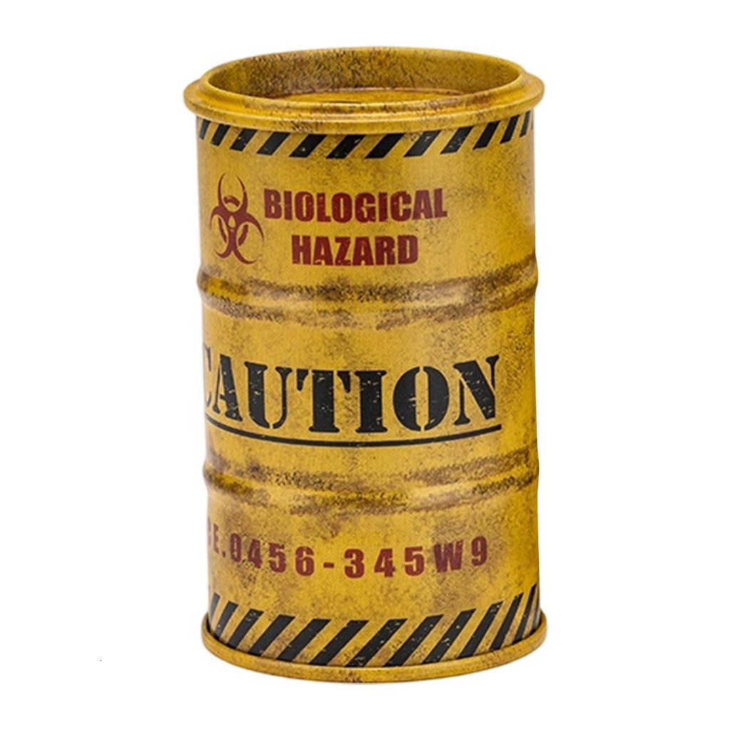 WE-POLUJ Industrial Oil Tanks Model Miniature Oil Drum Dioramas ...