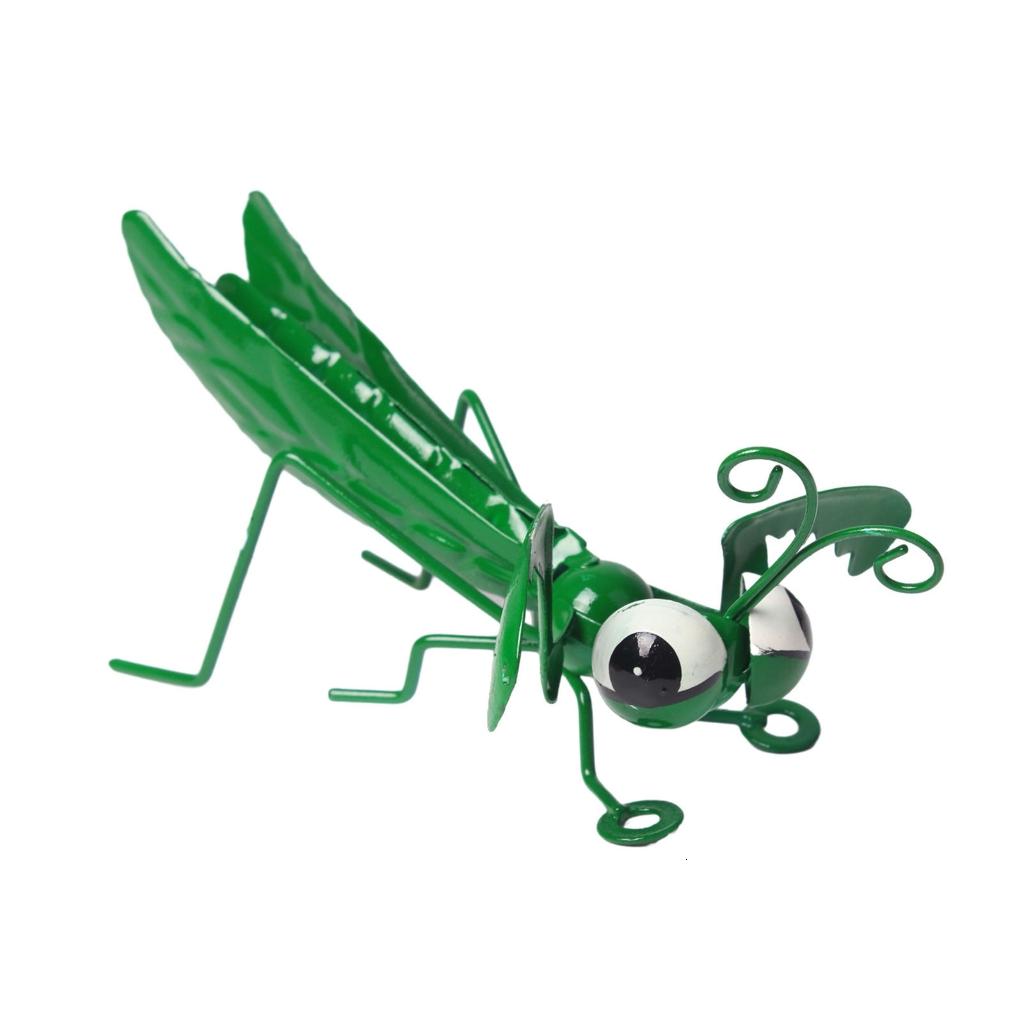 WE-POLUJ Iron Locust Decorations Model Outdoor Insect Statue Metal ...