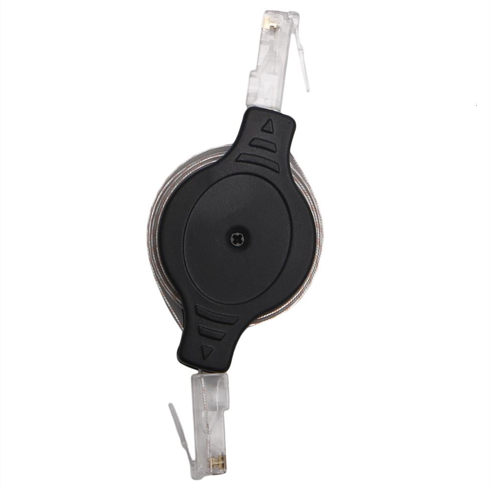 WE-POLUJ LAN RJ45 Internet Network Cable Black For Computer Router Wire ...