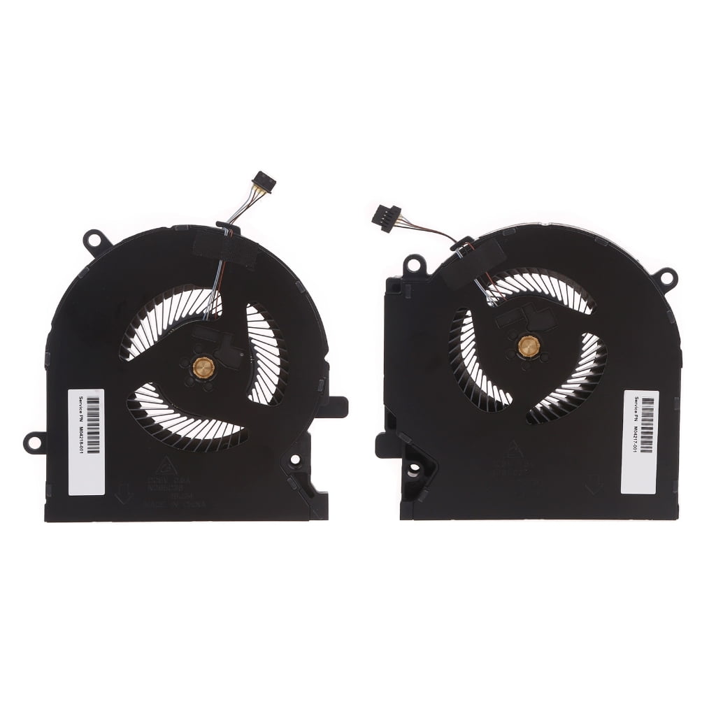 WE-POLUJ Laptop CPU GPU Radiator 5V 4pin 4-wires for HP OMEN 15-EK 15 ...