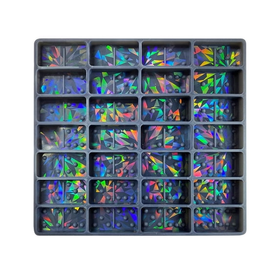 WE-POLUJ Diy Handmade Products Light Shadow Dominoes Silicone Mold ...