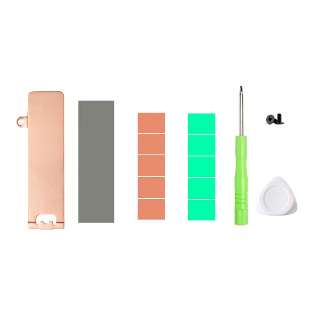 WE-POLUJ M.2 2280 SSD Heatsink Cover Hard Drive Heat Sink Cover Bracket ...