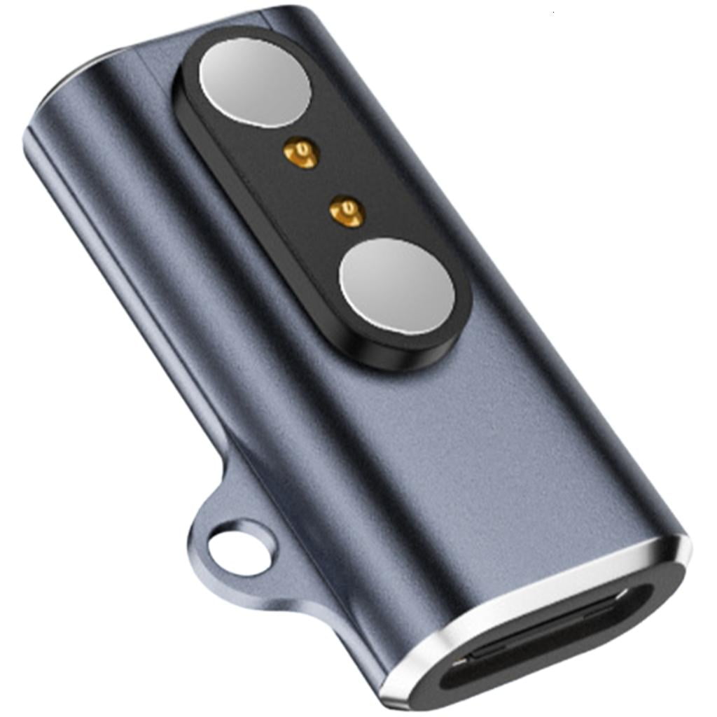 WE-POLUJ Magnetic Type C to 2Pin Adapter for Bone Conduction Headphones ...