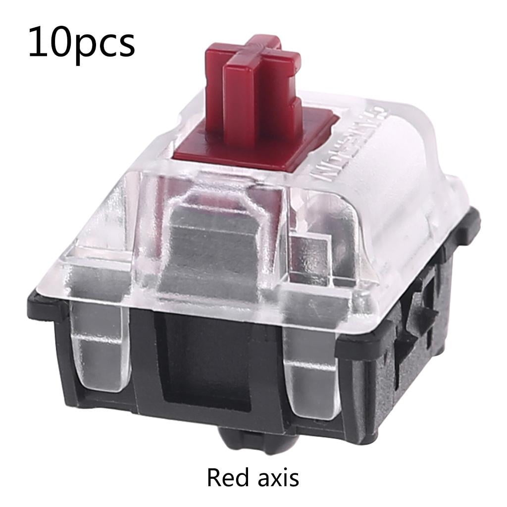 WE-POLUJ Mechanical Keyboard Optical Switch for GK61 SK61 White Black Red Brown - Walmart.com