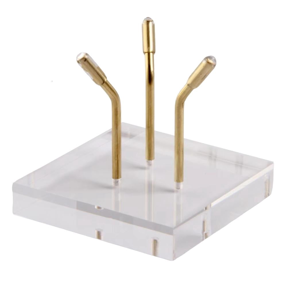 WE-POLUJ Mineral Specimen Holder Decorative Showcase Stand for ...