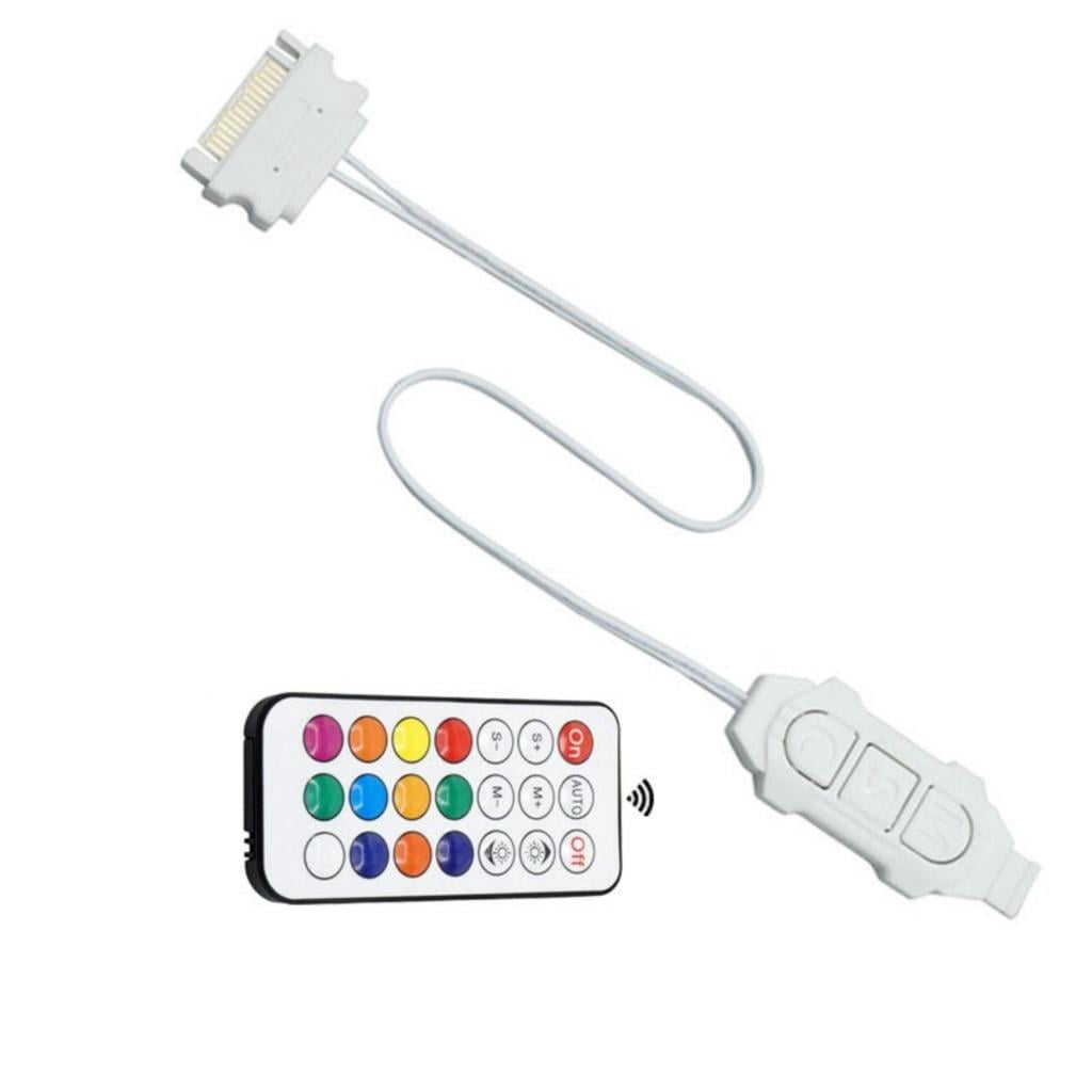 WE-POLUJ Mini Manual Button Controller For ARGB Lighting Effects With ...
