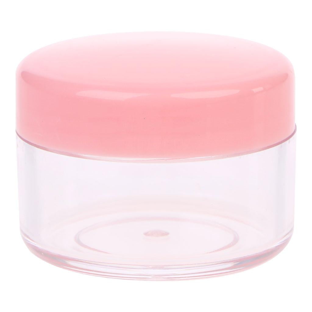WE-POLUJ Mini Sample Bottle Cosmetic Makeup Jar Pot Face Cream Lip Balm ...
