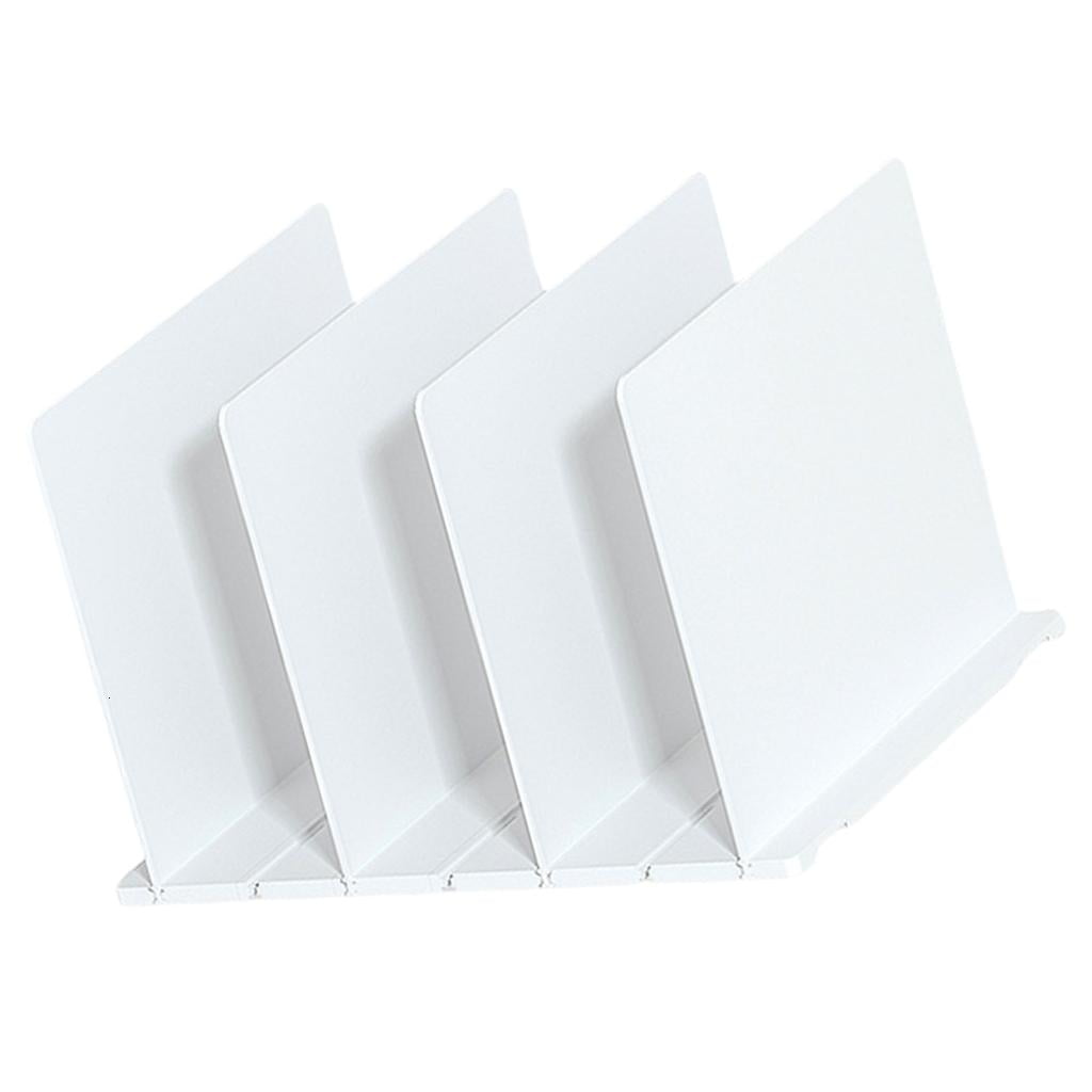 WE-POLUJ Multipurpose Adjustable Sturdy Plastic Shelf Dividers ...