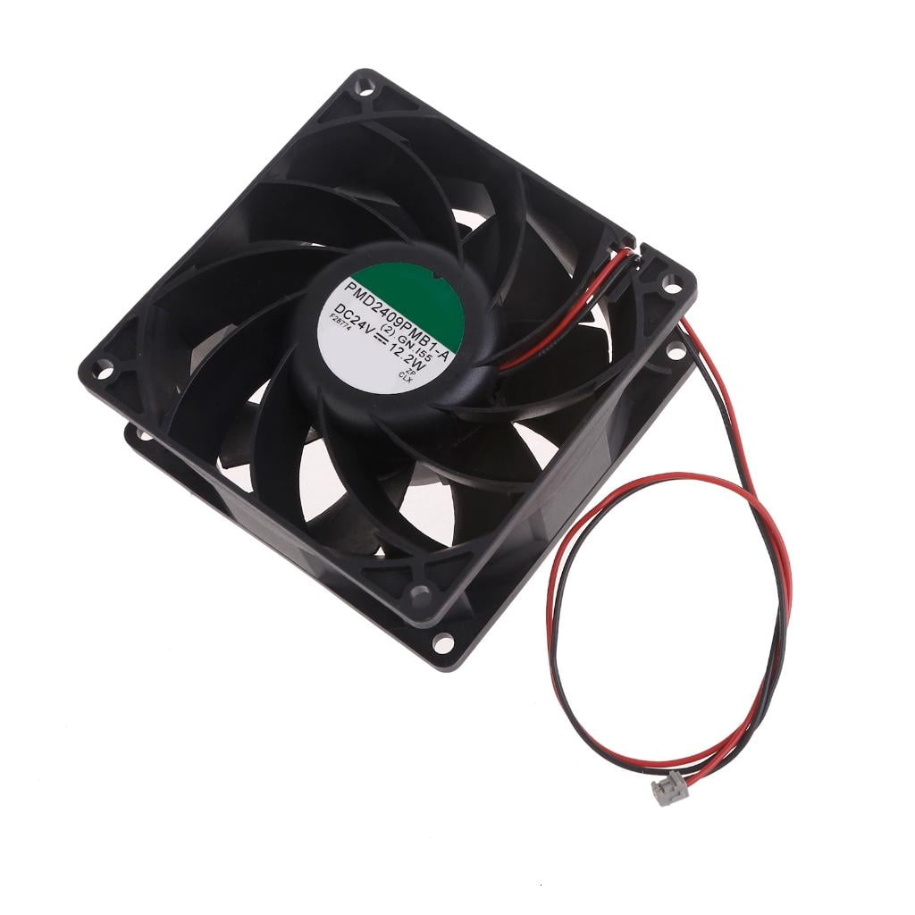 WE-POLUJ New FANUC Cooler Fan PMD2409PMB1-A 12.2W 24V 9037 2Pin 2-wire ...