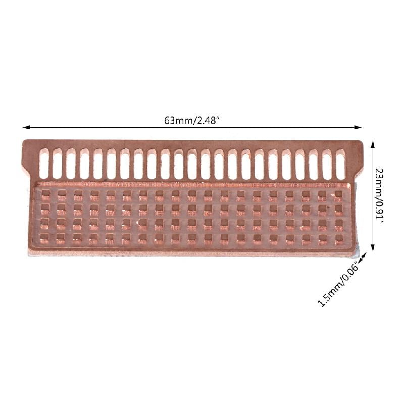 WE-POLUJ Notebook Gaming Laptop Memory Heatsink Cooling Radiator -Ram Cooler Heat Sink for DDR1 ...