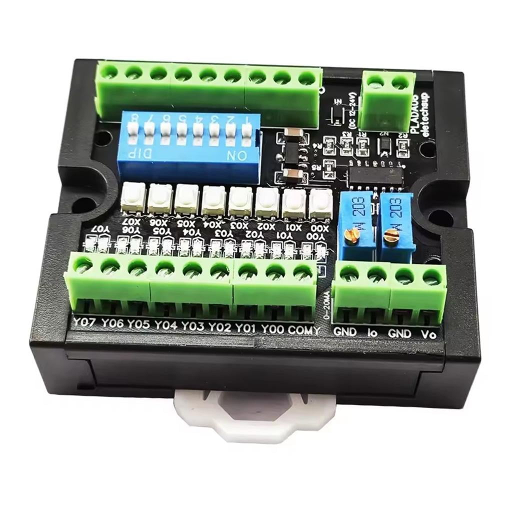 WE-POLUJ PLADA08 0-10V 4-20MA PLC Simulation Board PLC Debugging Board MCU PLC Simulation ...