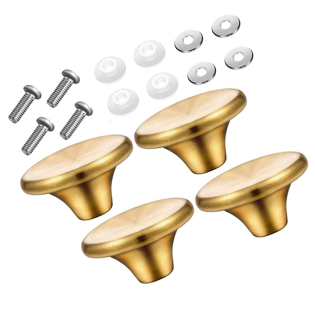 WE-POLUJ Pack of 4 Durable Ovenware Knob Metal Material Knobs Ovenware ...
