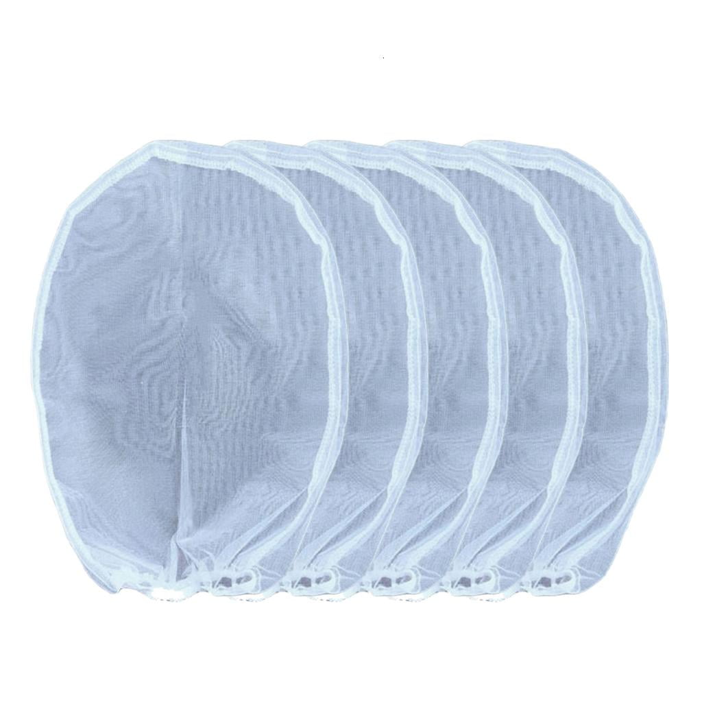 WE-POLUJ Pack of 5 Fine meshing Paint Strainer Bags Bucket Strainer ...