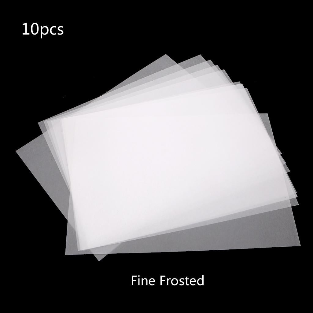 WE-POLUJ Plastic Sheets, Shrink Art Paper Shrink Film Sheets Frosted ...