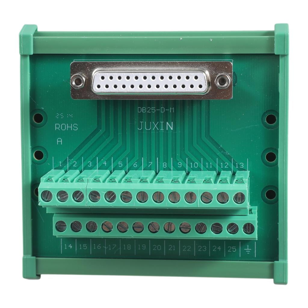 WE-POLUJ Plugs and Play DB9 to DB78 Rail Terminal for Serial Interfaces ...