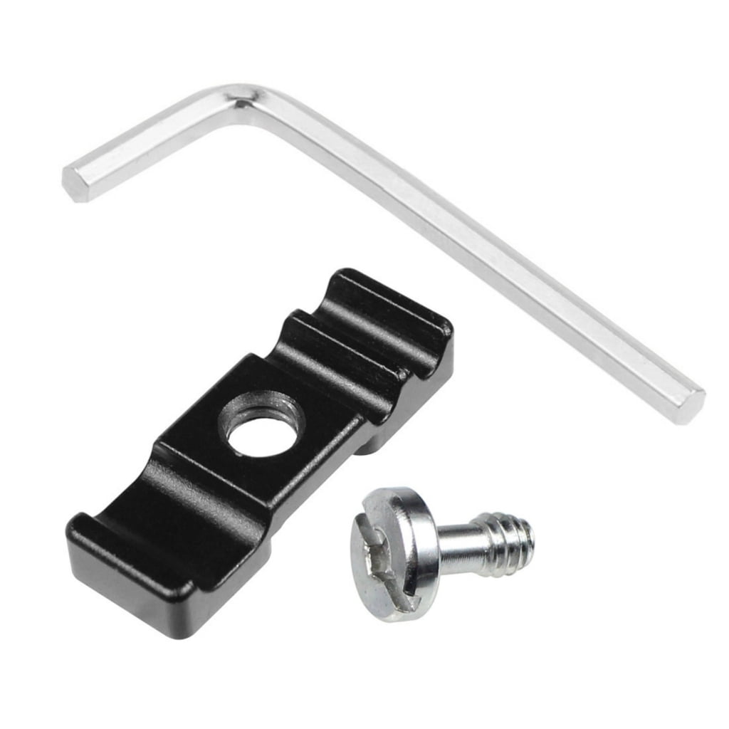 WE-POLUJ Portable Aluminum Alloy Camera Cage Cable Clamp 1/4Inch Screw ...