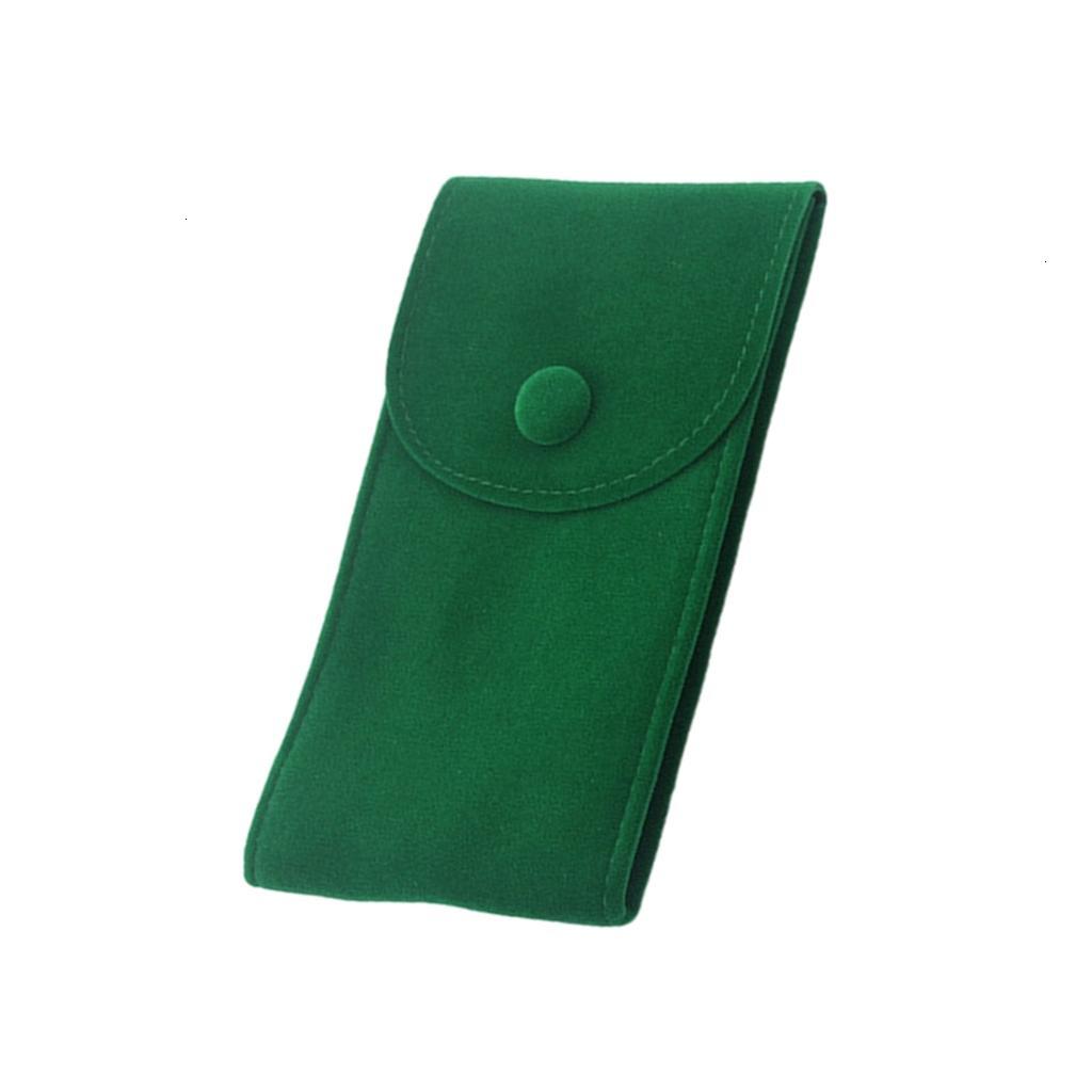 WE-POLUJ Portable Watch Storage Bag Velvets Travel Pouch Travel ...