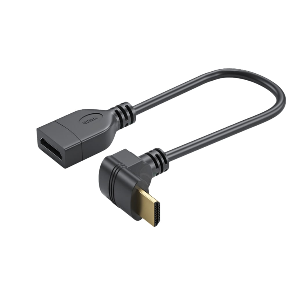 WE-POLUJ Quality Short HDTV Male to Female Cable, 4K Compatible HDTV ...