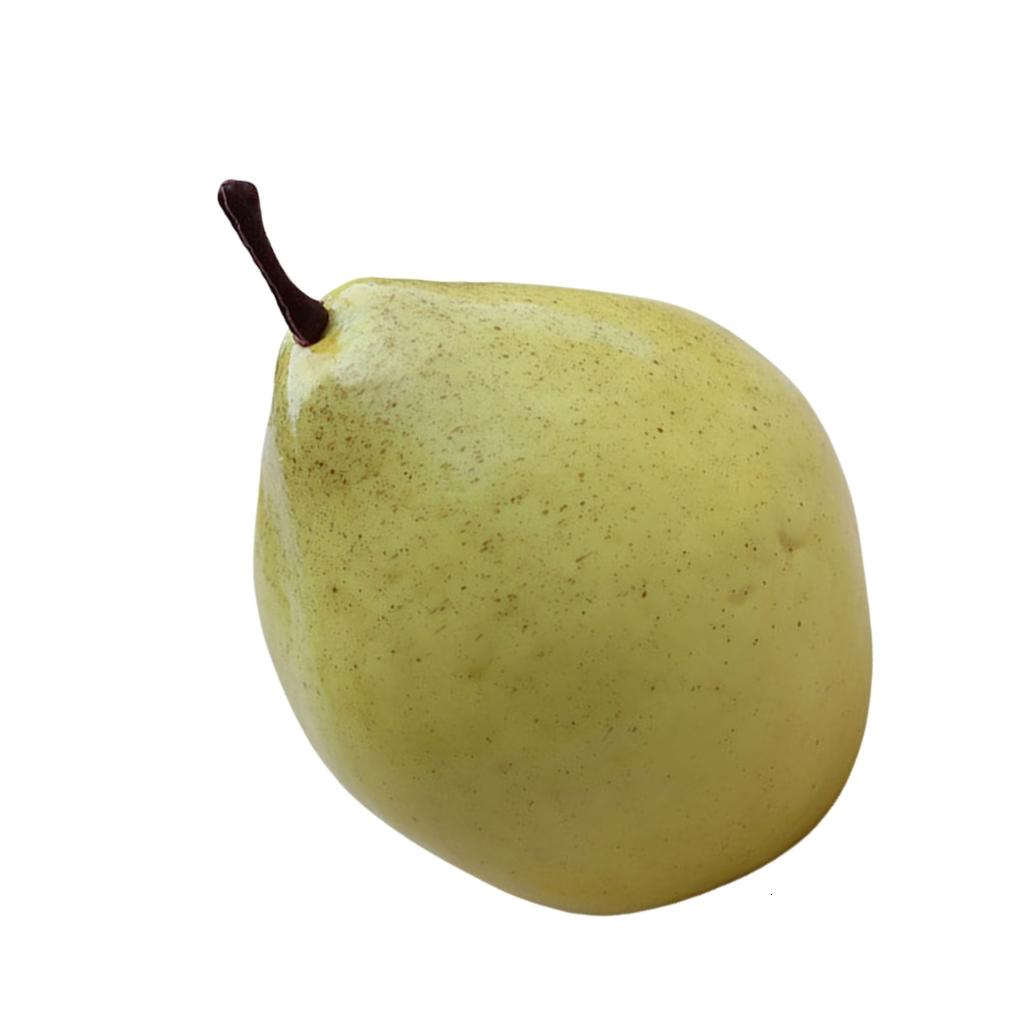 WE-POLUJ Realistic Looking Pear Food Photography Props Artificial Fruit ...