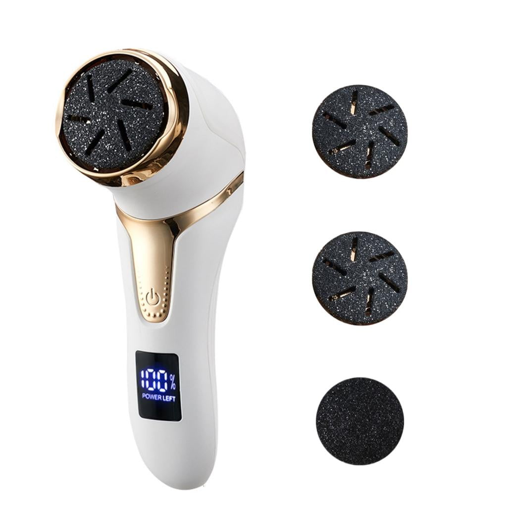 WE-POLUJ Rechargeable Foot Care File Pedicure Tool Kit Electric Callus ...