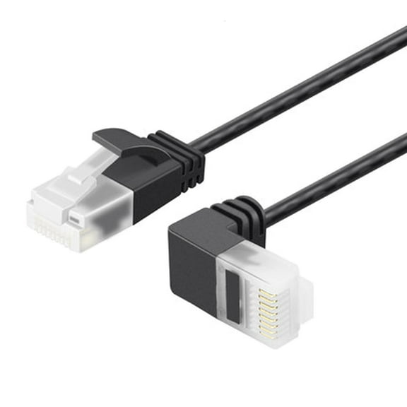 Right/Left/Up/Down Angle Ethernet Adapter 90 Degree RJ45 Extension Cat6 ...