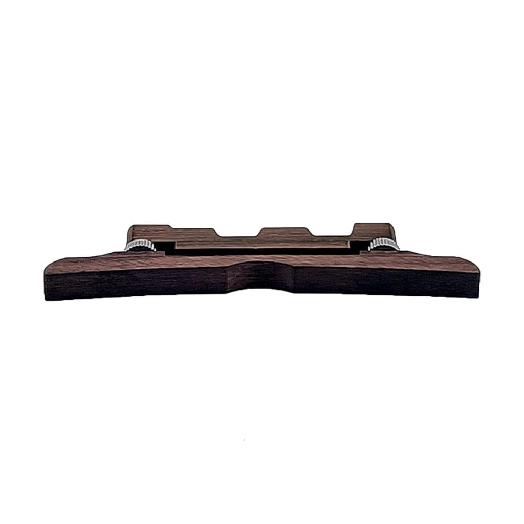 WE-POLUJ Rosewood Mandolin Bridge Mandolin Bridge Wood Tremolo Bridge ...