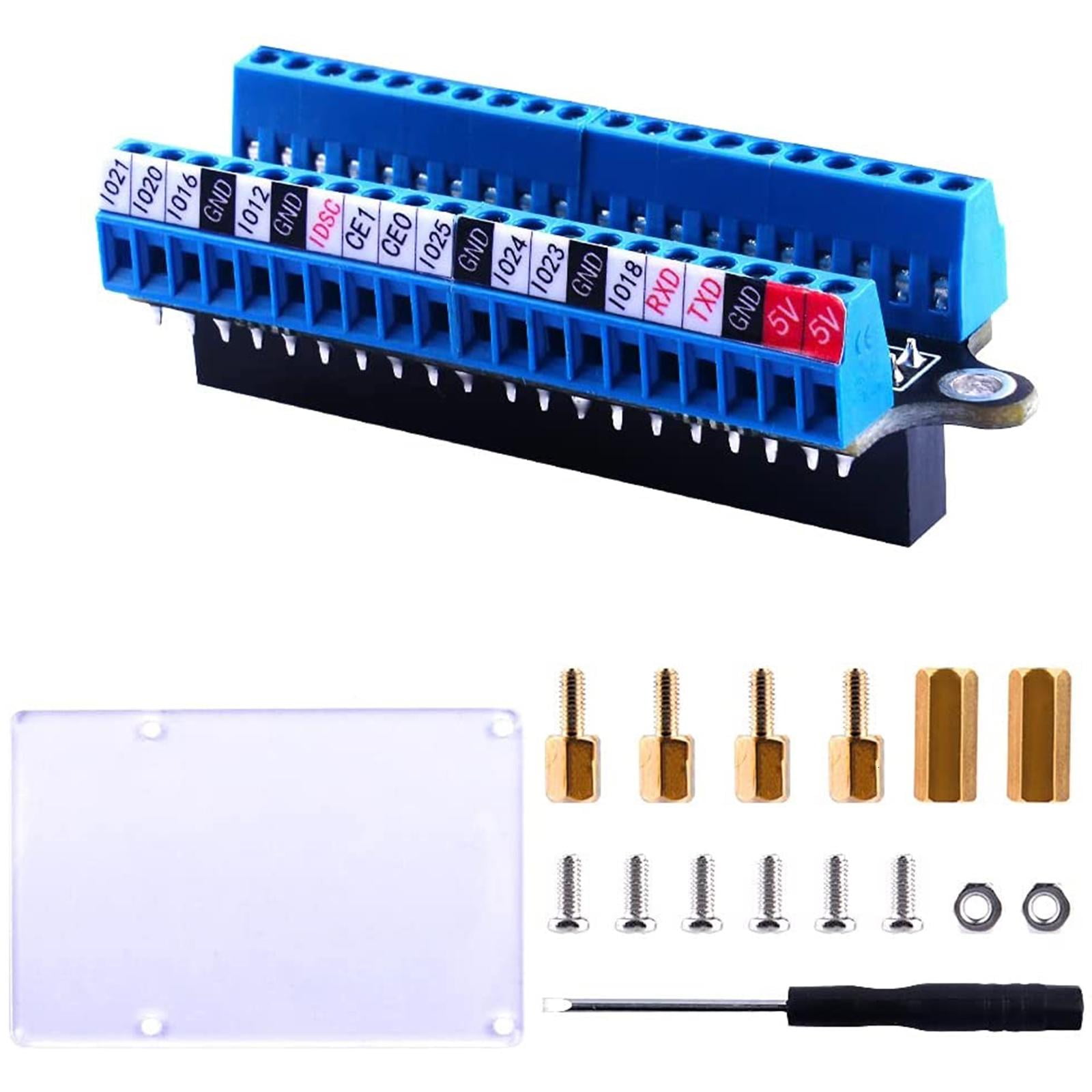 WE-POLUJ Screw Terminal Block Breakout Module Breakout Board for Micro ...