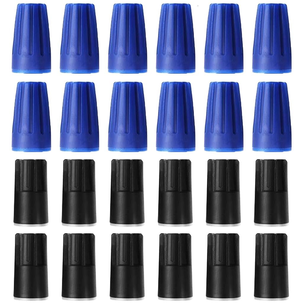 WE-POLUJ Set Of 24 Weatherproof Wire Twist Nut Secure Sealant Caps ...