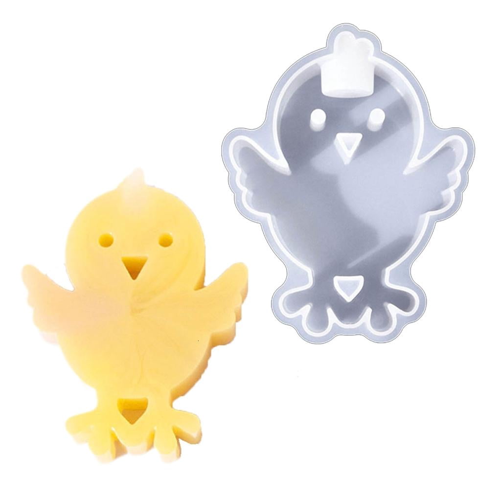 WE-POLUJ Silicone Craft Moulds Hand-Making Candle Holder Molds Animal ...